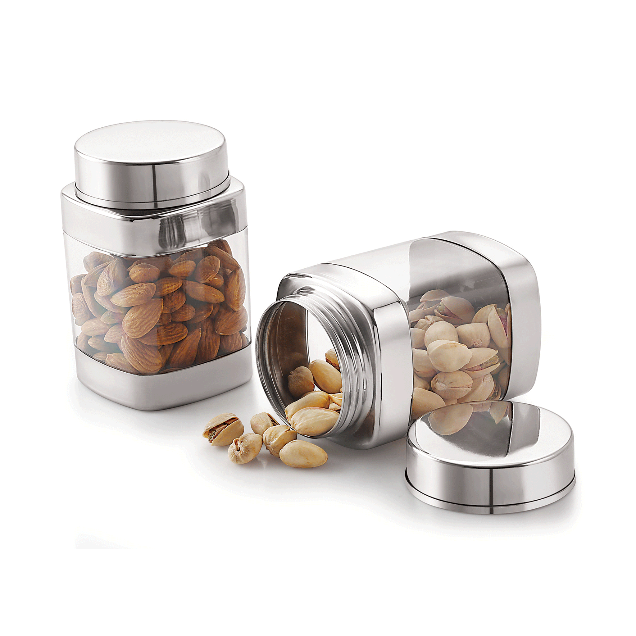 Exotic Square Canister - Jar